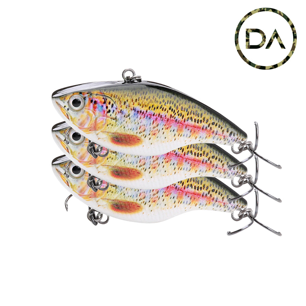 Large Rainbow Trout Swimbait Sinking Lure (70mm) - 3 Pack - Decoy ...