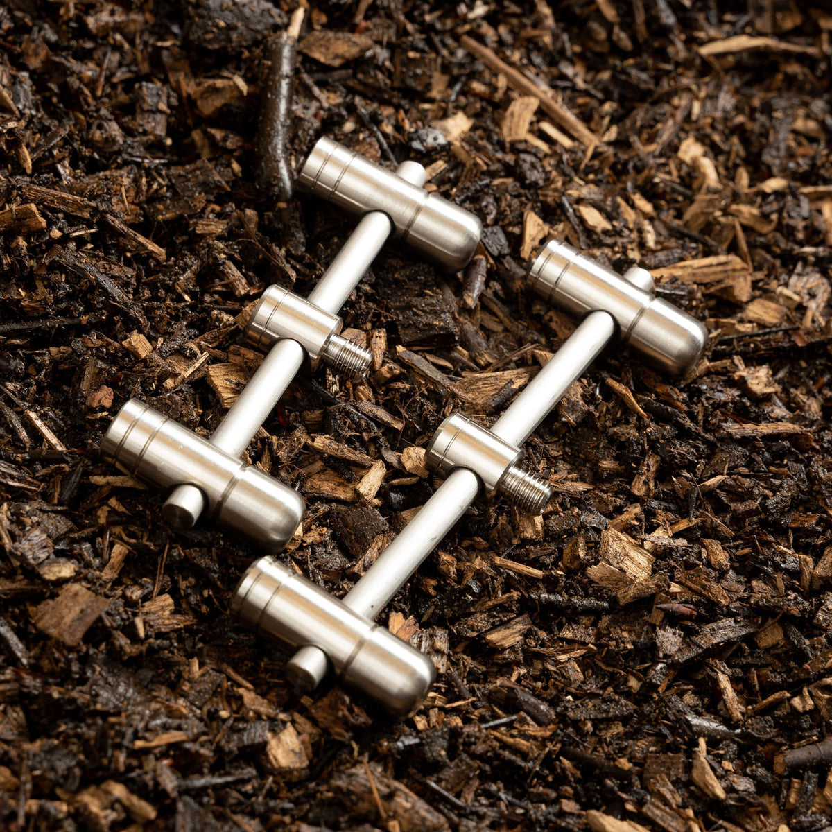 2 Rod Adjustable Buzz Bar Set - 5" & 6" - 3-Thread - 316 Stainless ...