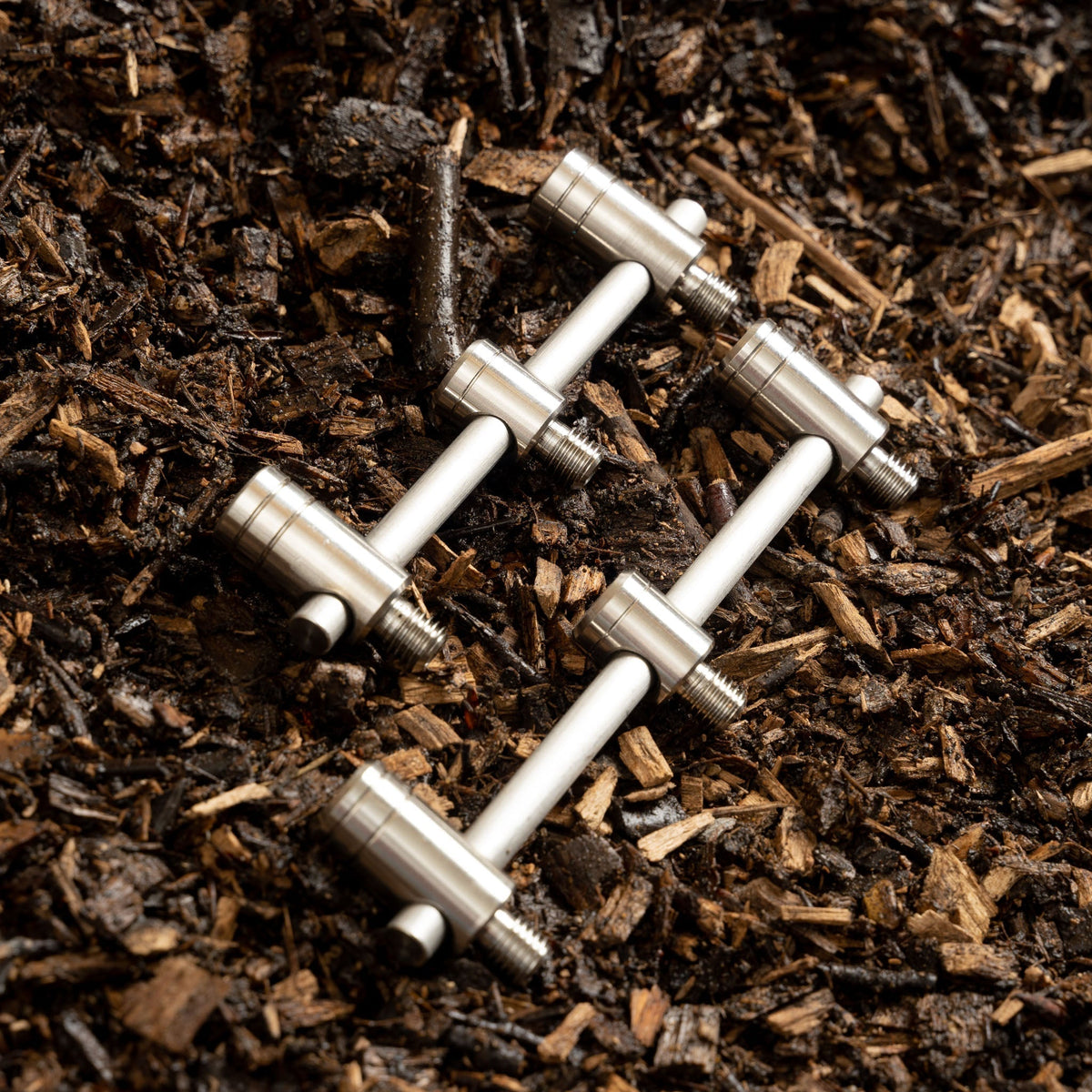 2 Rod Adjustable Buzz Bar Set - 8" & 9" - 3-Thread - 316 Stainless ...